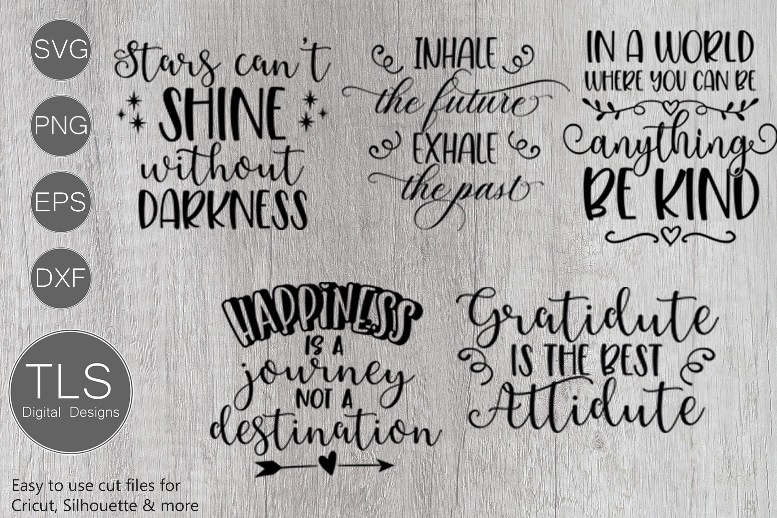 Inspirational SVG Bundle (1200151) | Cut Files | Design Bundles