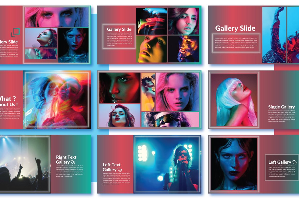 Stylish Presentation Template (116687) | Powerpoint | Design Bundles