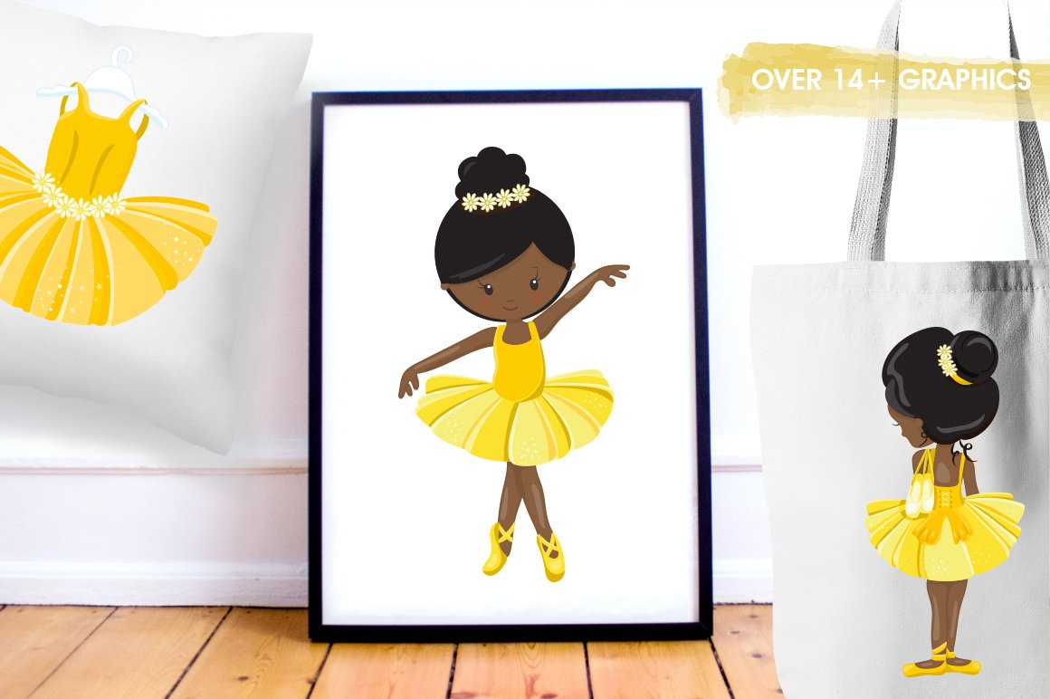 African American Ballerina Girls