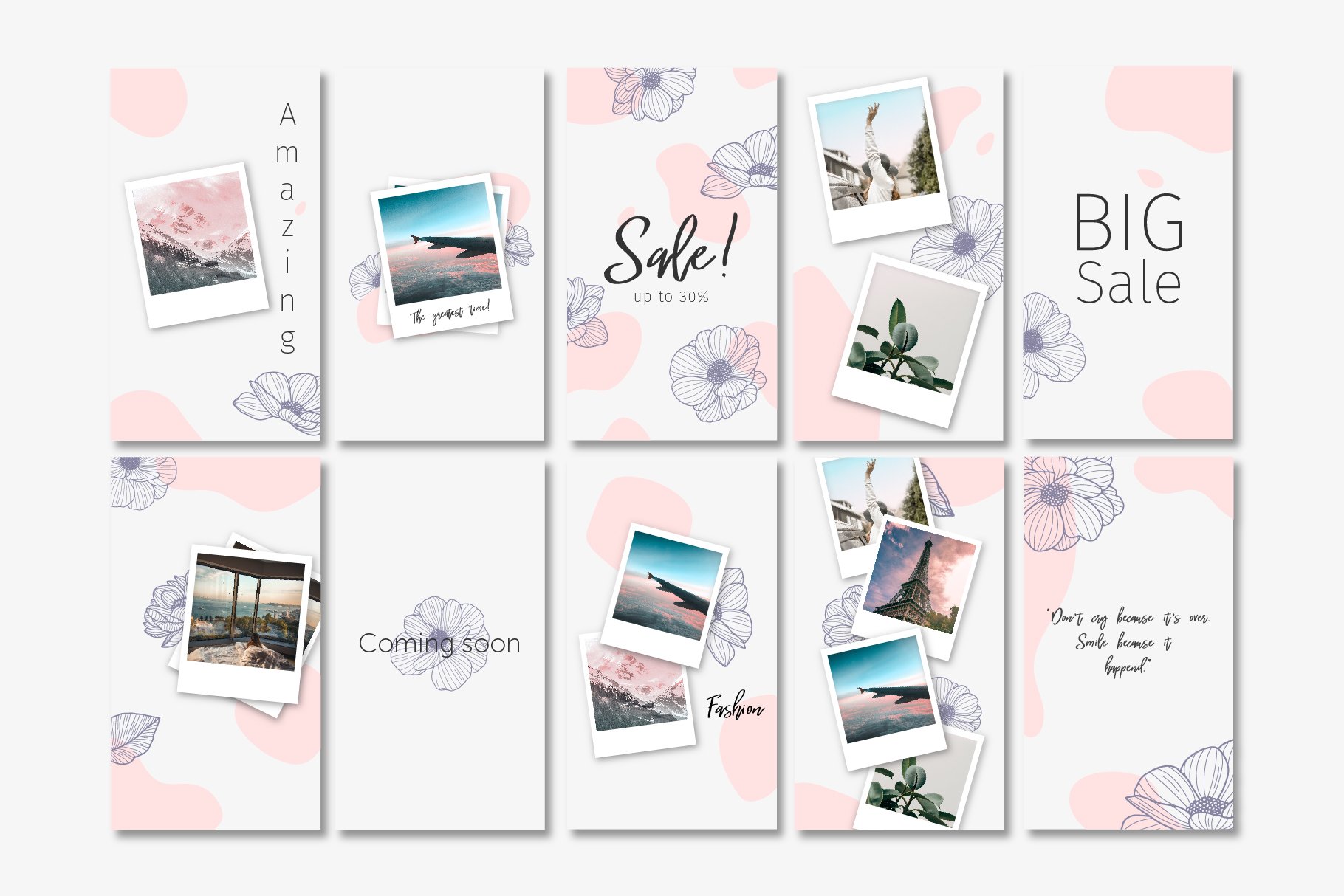Instagram Puzzle | Posts & Stories (534607) | Websites | Design Bundles