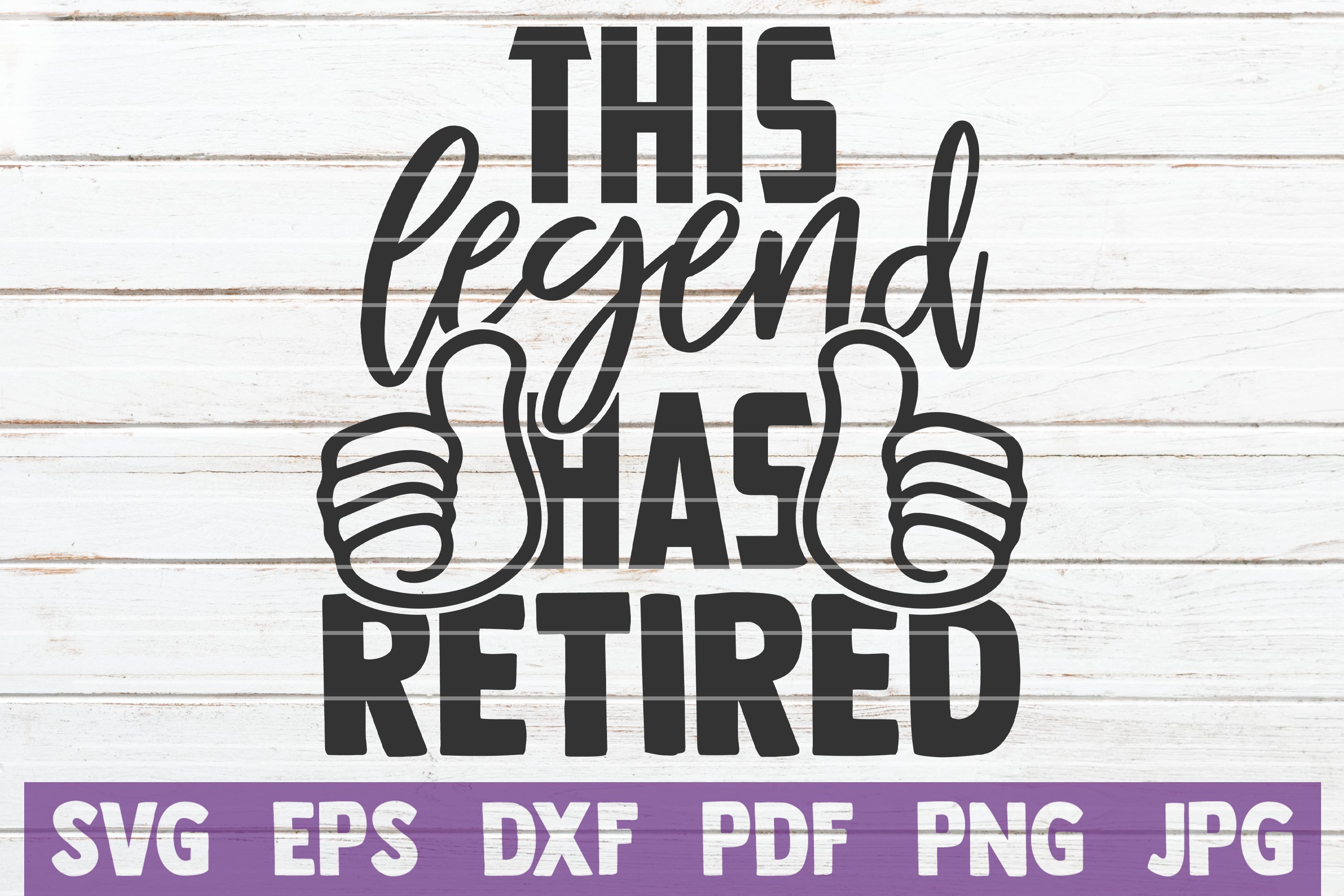 This Legend Has Retired (1118343) | Cut Files | Design Bundles