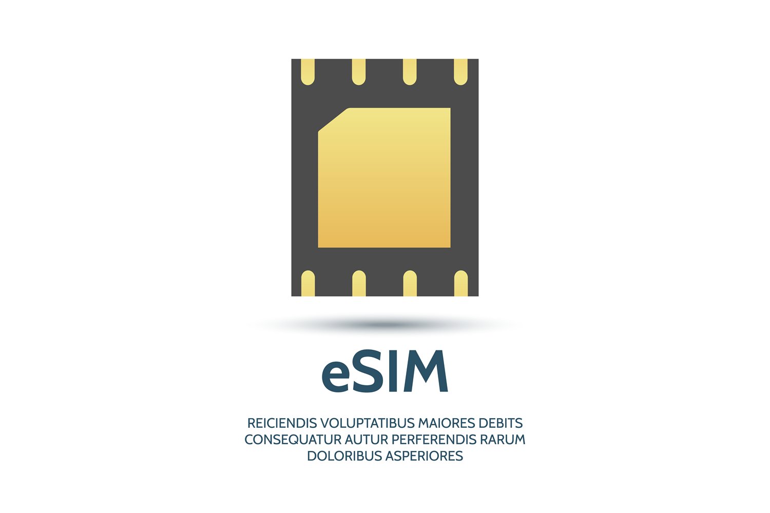 Embedded sim icon (1247183) | Icons | Design Bundles