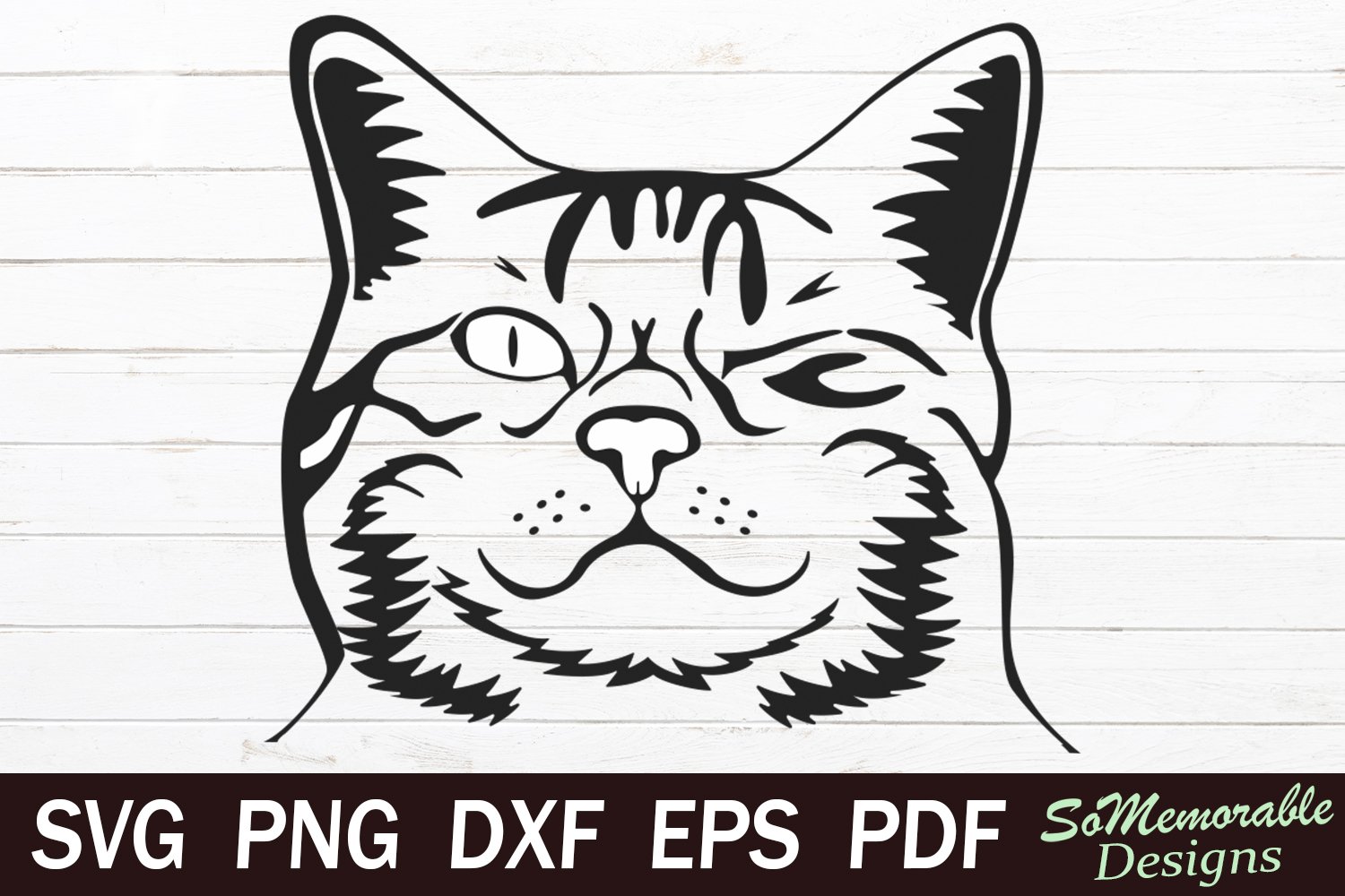 Cat SVG cut file, Cat svg design (1354854) | Illustrations | Design Bundles