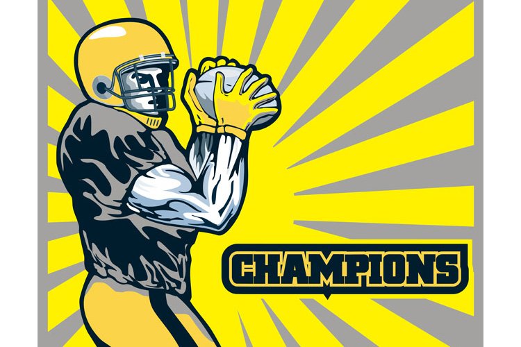 American football player quarterback (244328) | Illustrations | Design ...