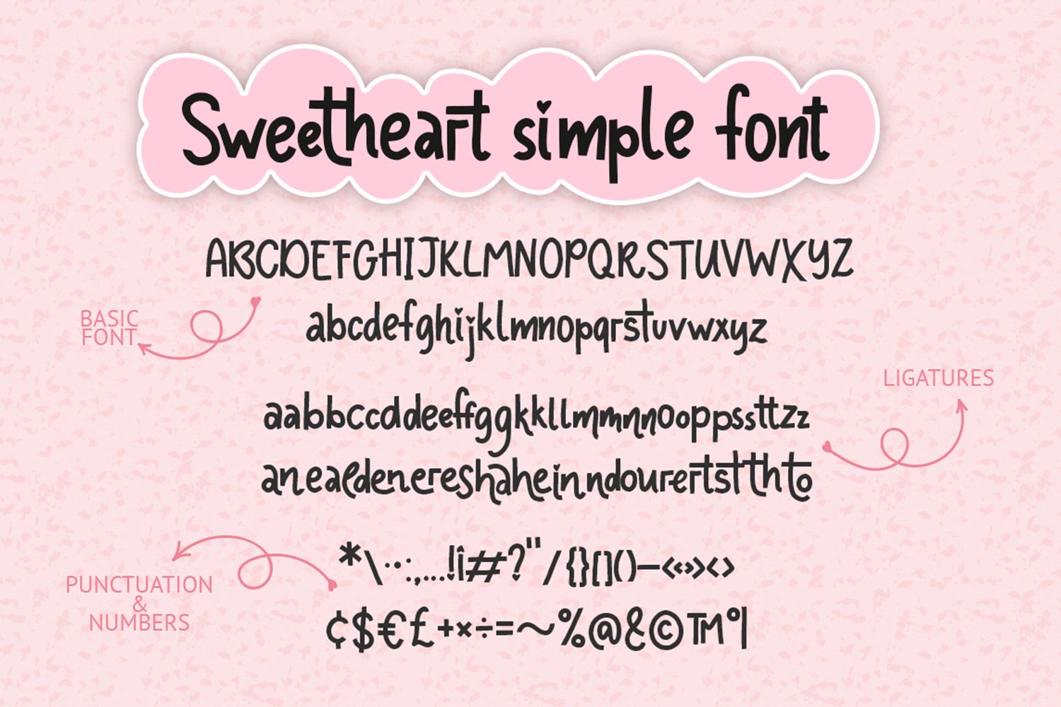 Sweetheart font family (49070) | Script | Font Bundles