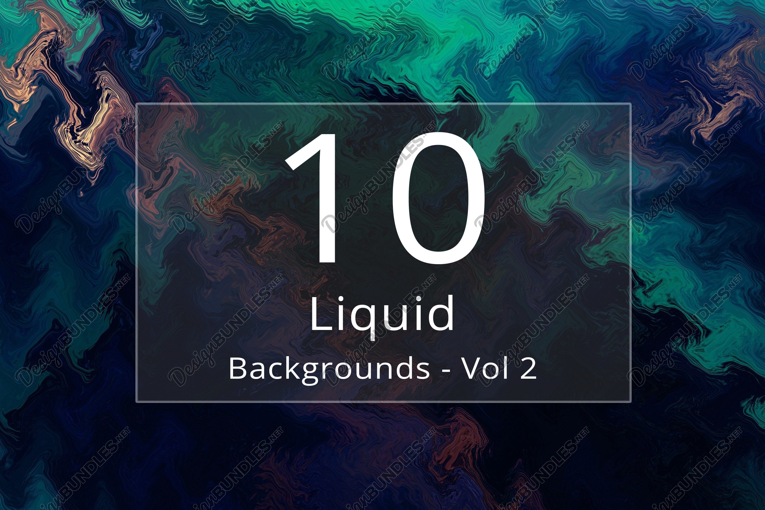10 Liquid Backgrounds - Vol 2 (1010046) | Textures | Design Bundles