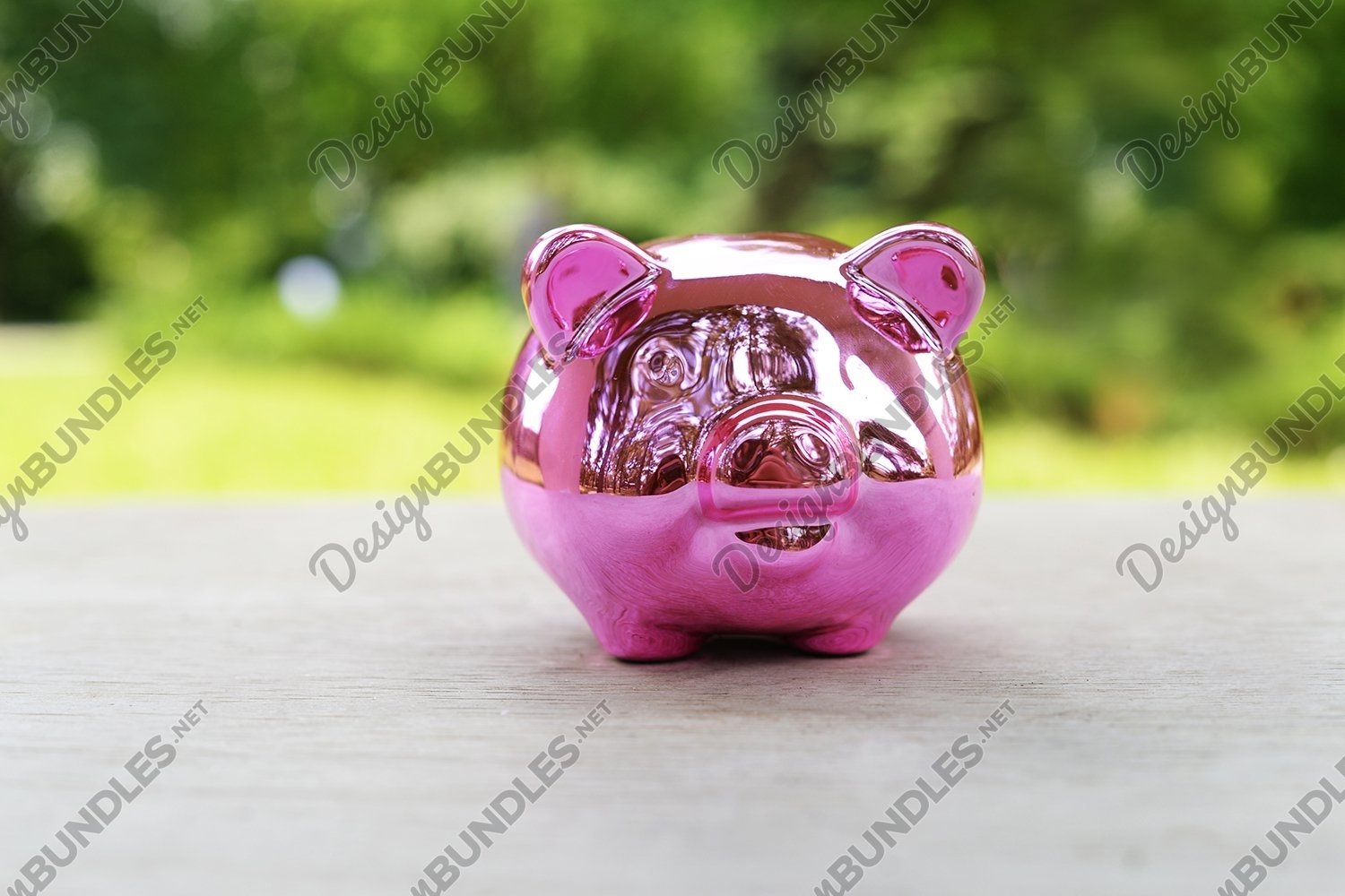 Pink money box for coins (615463) | Business | Design Bundles