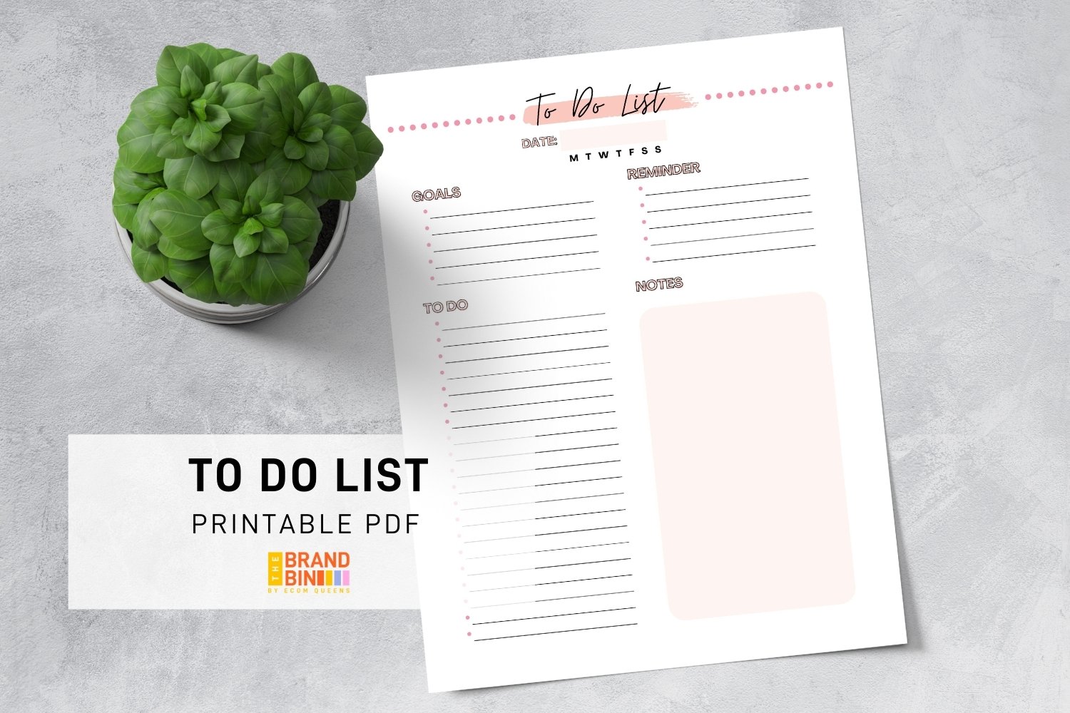 To Do List Printable - Office Business Productivity Planner (1050352 ...