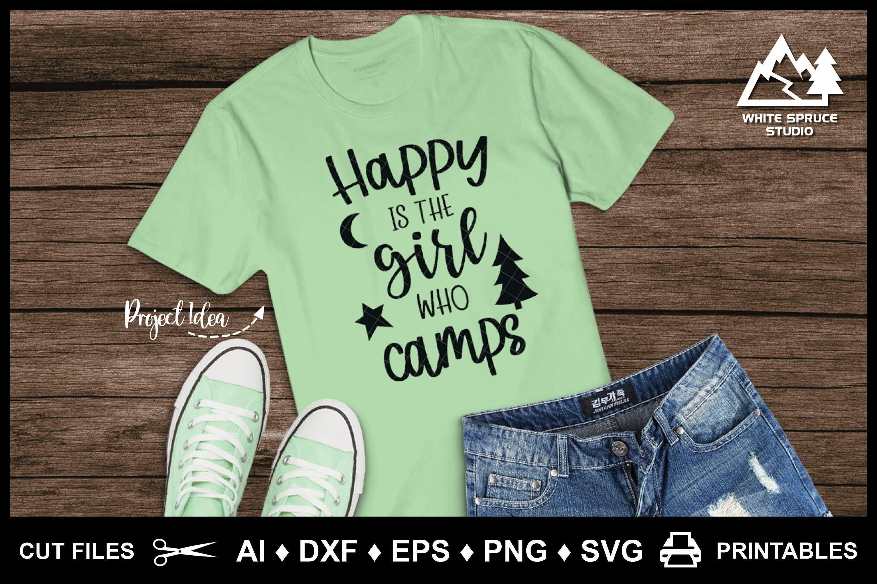 Camp Logo SVG, Camp Saying, Camping Quote, Happy Girl Camps (639136 ...