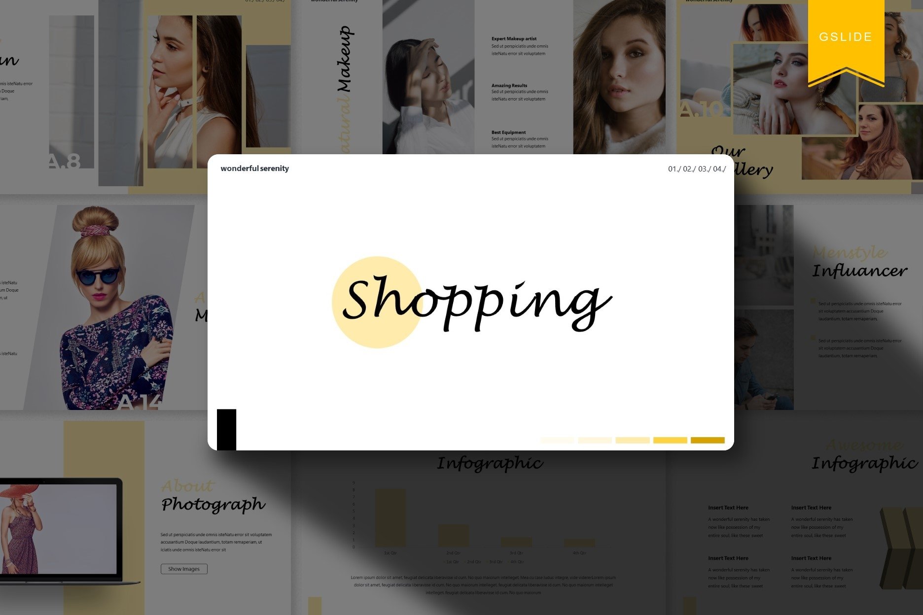 Shopping | Powerpoint, Keynote, GoogleSlides Template (787770 ...