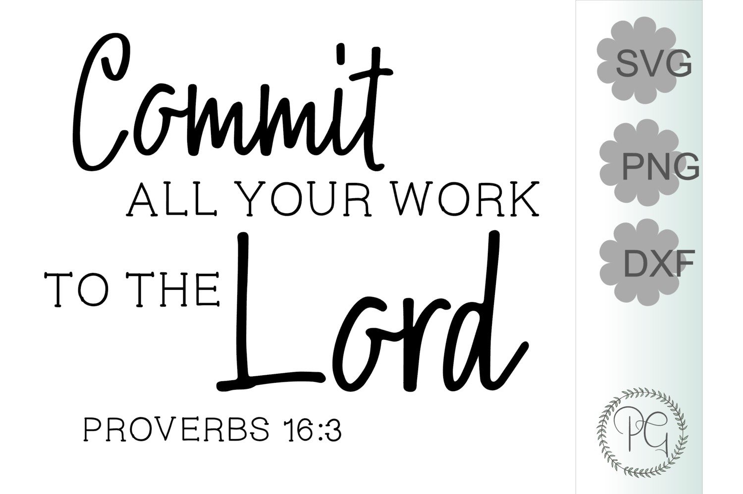 Proverbs 163 Bible Verses SVG PNG DXF (88588) | SVGs | Design Bundles