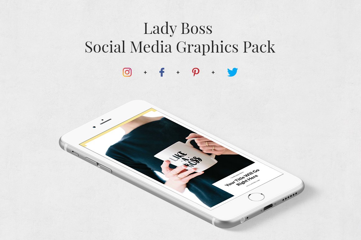 Lady Boss Pack (300519) | Facebook | Design Bundles