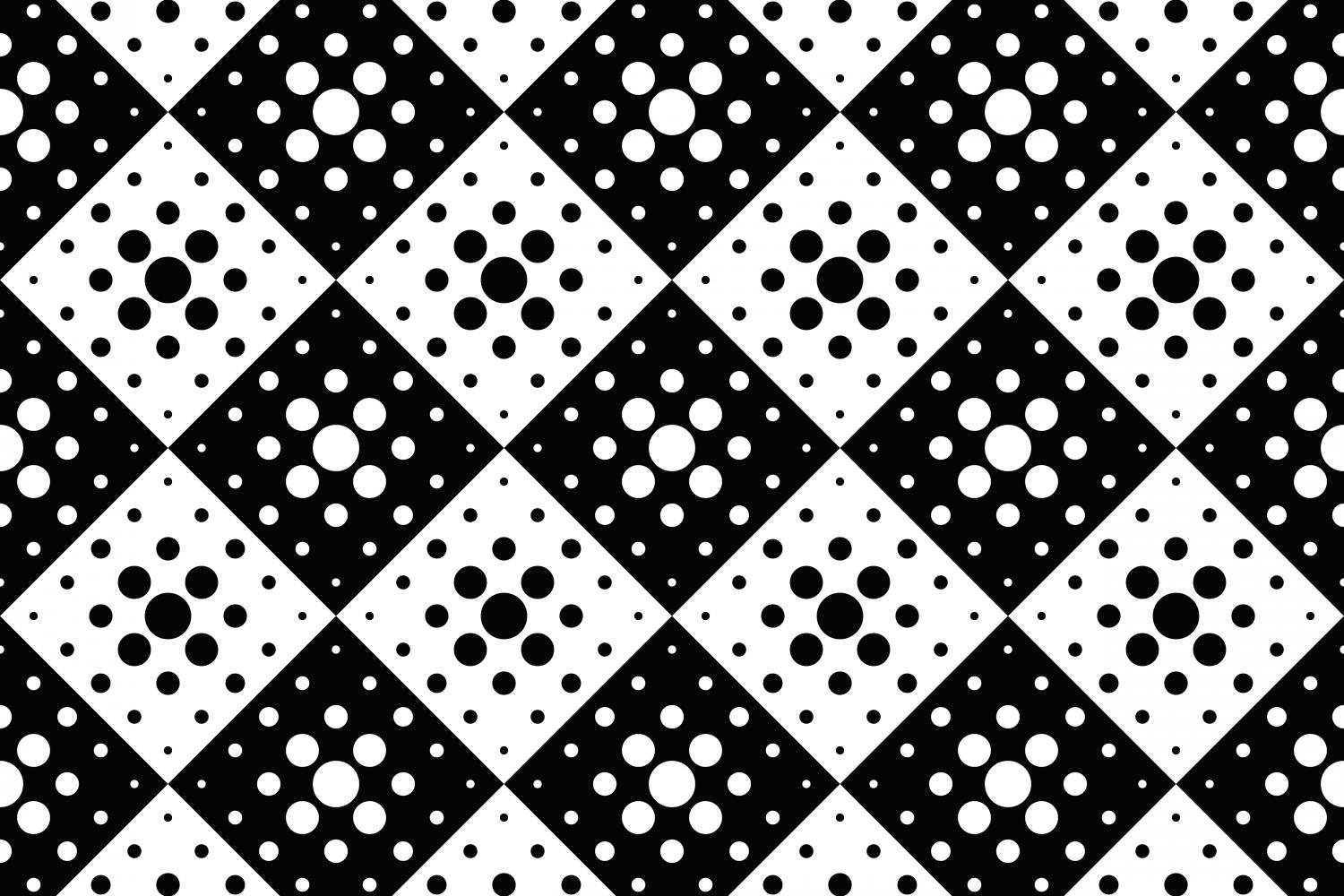 24 Seamless Dot Patterns (317128) | Patterns | Design Bundles