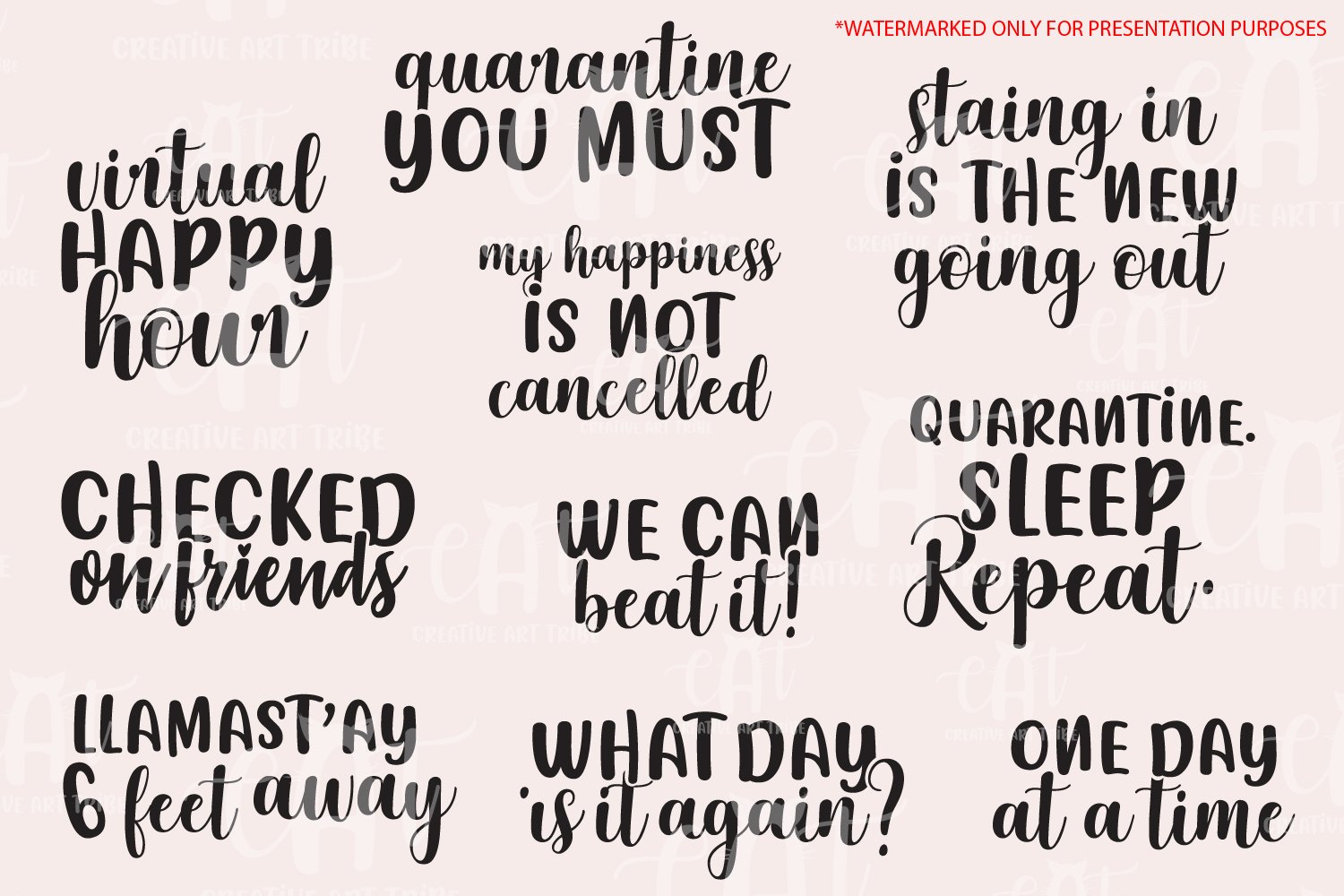 Quarantine Sayings SVG, Quarantine Quotes SVG cut files, PNG (656532 ...