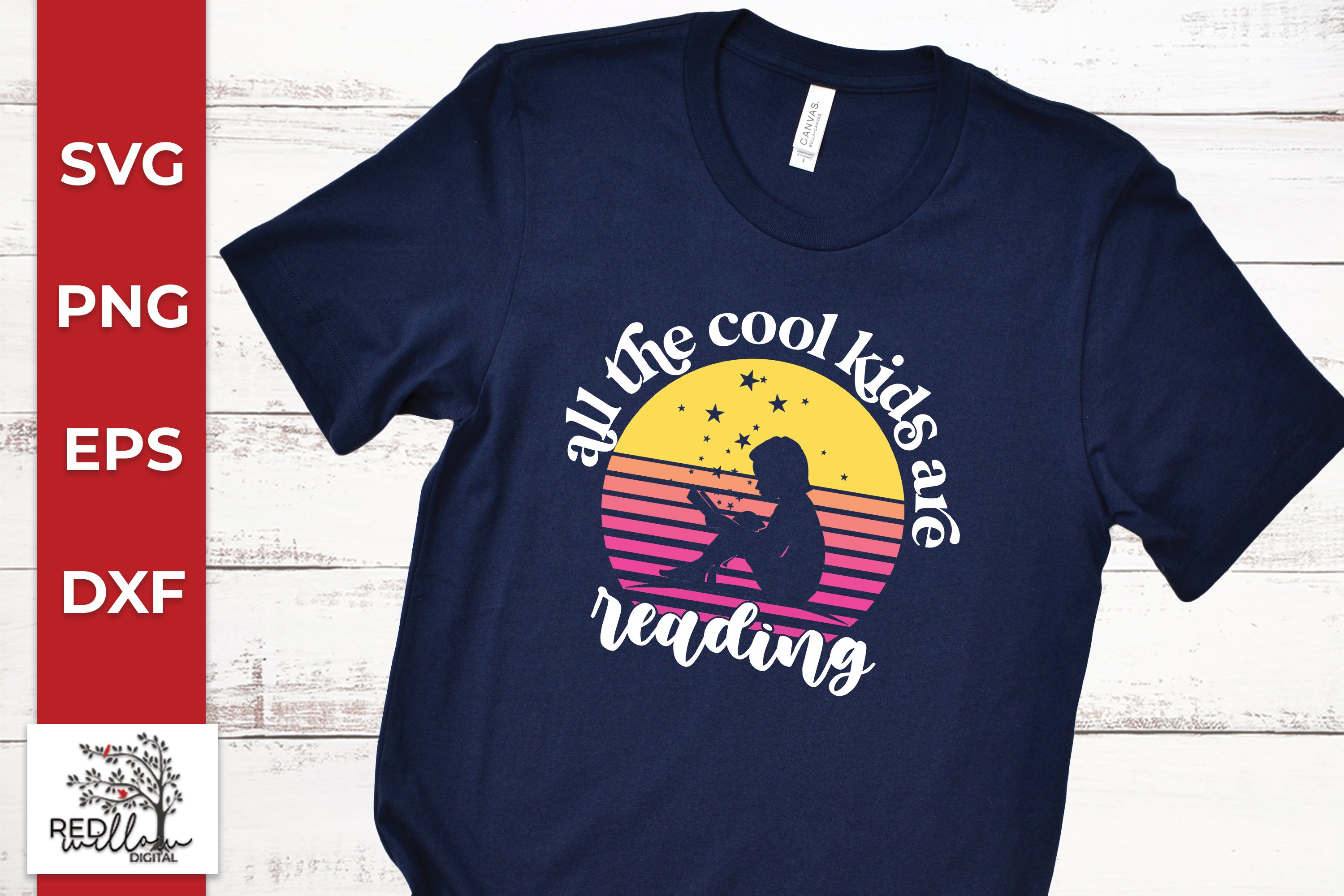 All The Cool Kids Are Reading SVG, Literacy SVG (1160350) | Cut Files ...