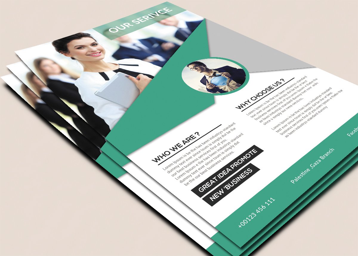 Our Business Service (79208) | Flyers | Design Bundles