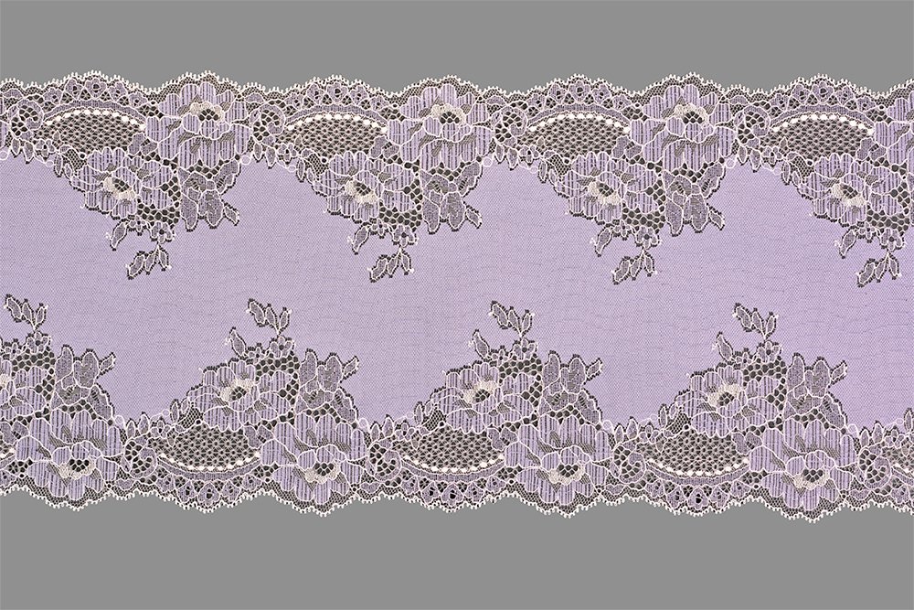 Beige lilac straight strip of lace fabric. Texture for websi (801308 ...
