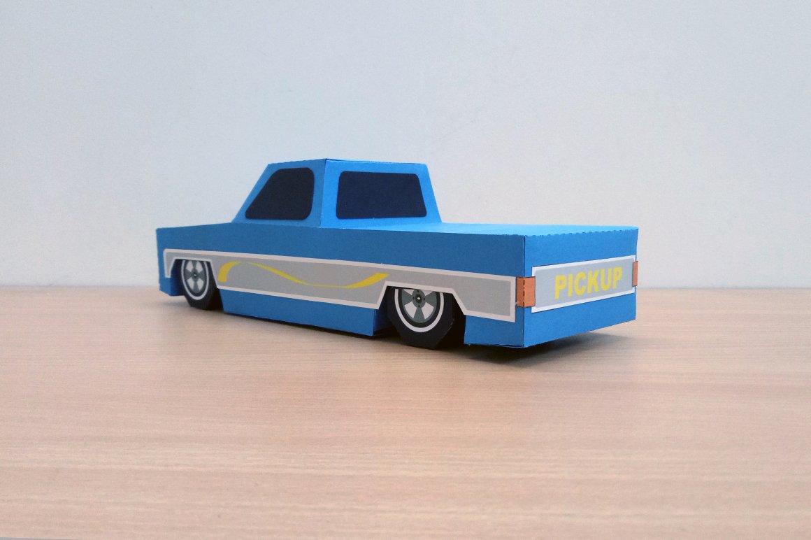 DIY Papercraft Pickup truck,Lowrider truck,Chevy truck (104240 ...