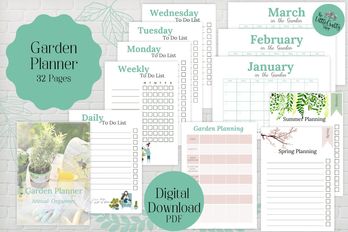 Garden Planner Template Ngpastor