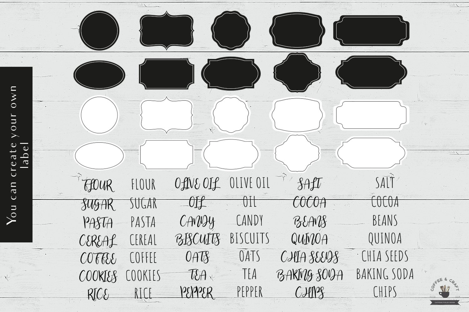 Kitchen Labels