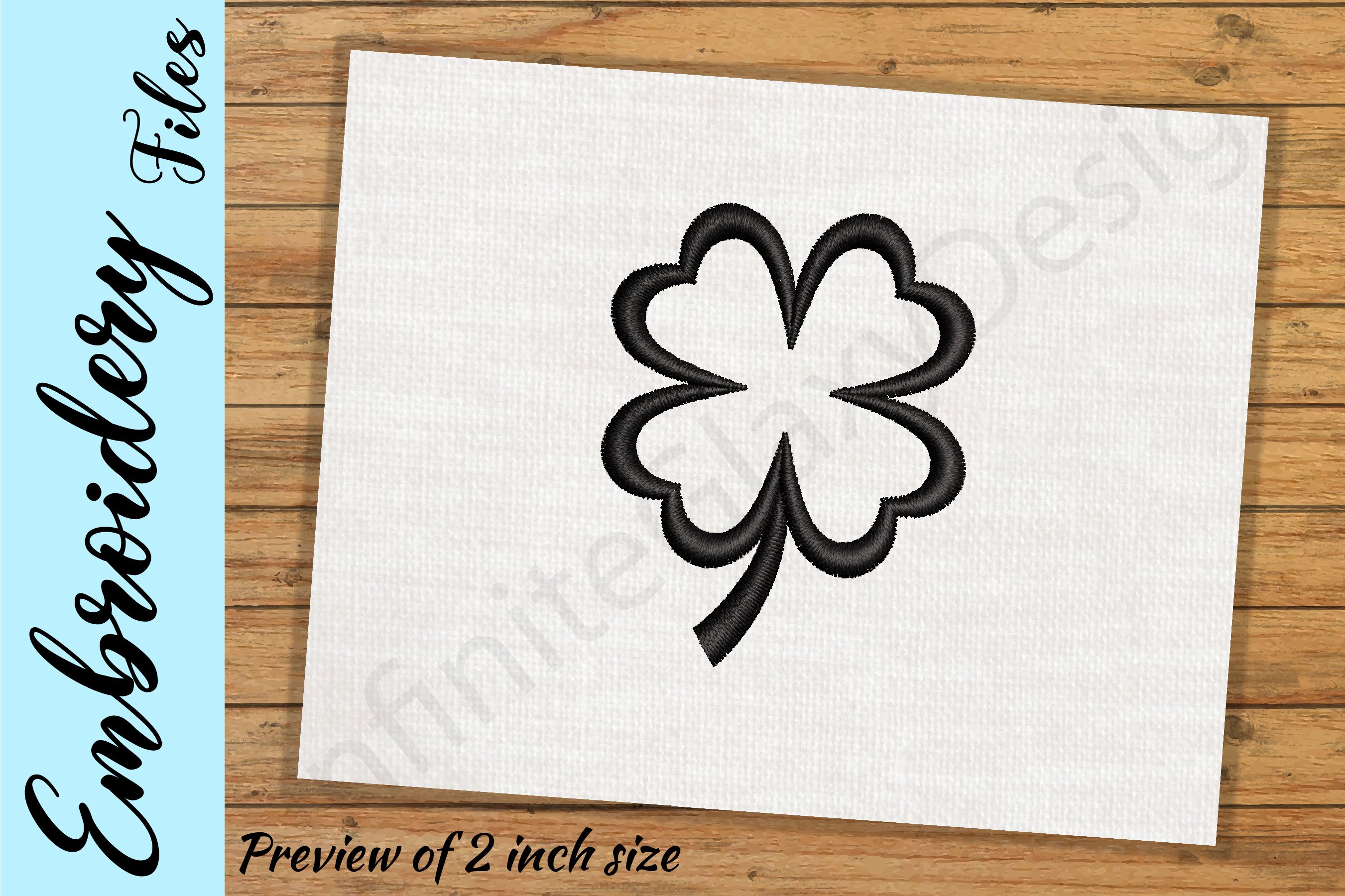 Four Leaf Clover - Embroidery Design files (613177) | Designs | Design ...