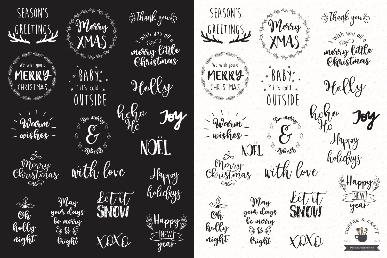 Christmas Photo Overlays