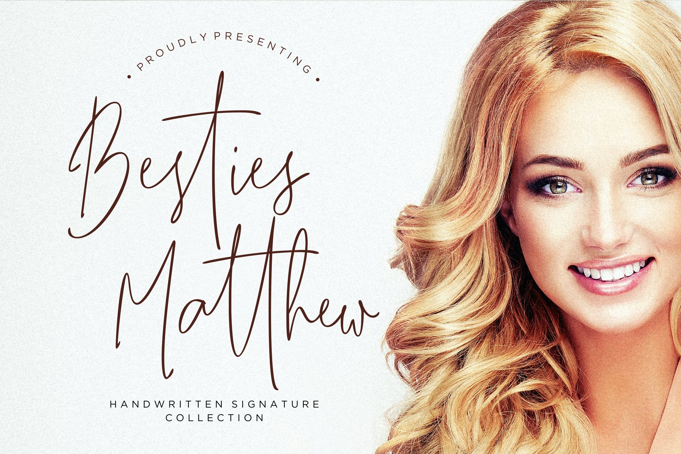 Besties Matthew Signature (584815) | Handwritten | Font Bundles