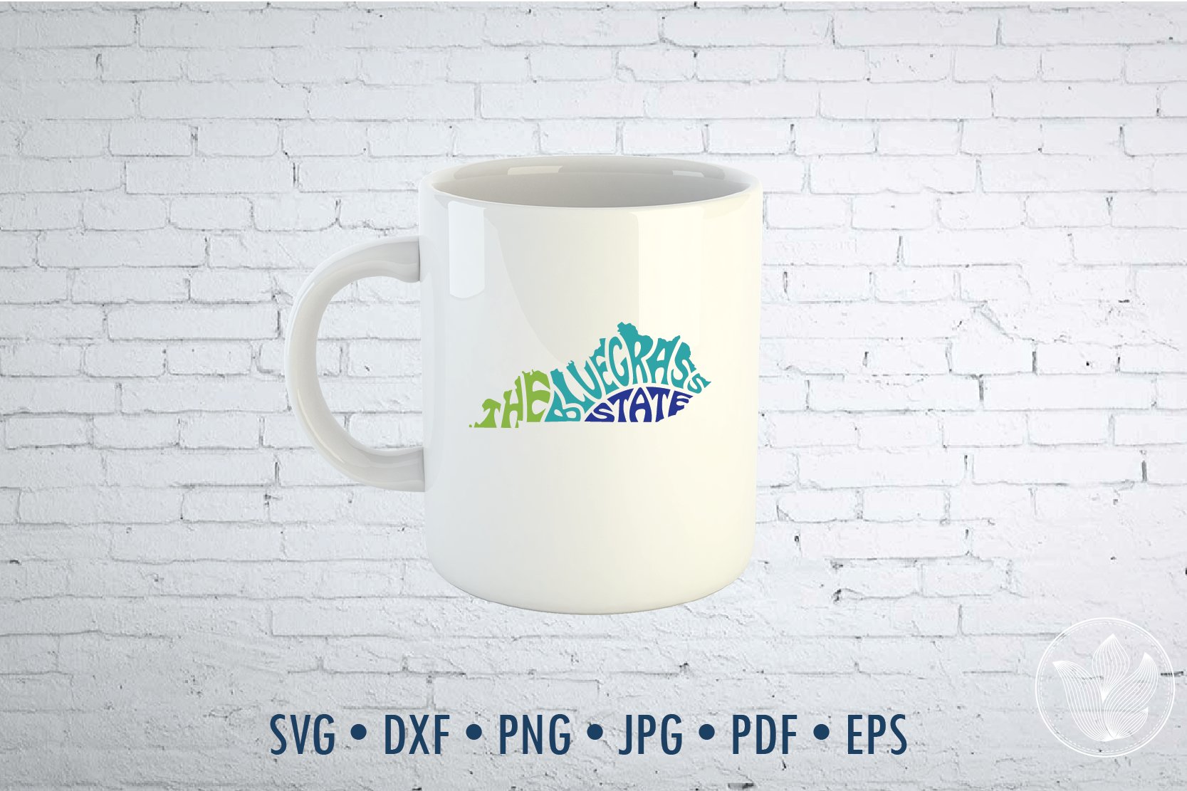 The Bluegrass State svg cut file, Lettering in Kentucky (845746) | Cut ...