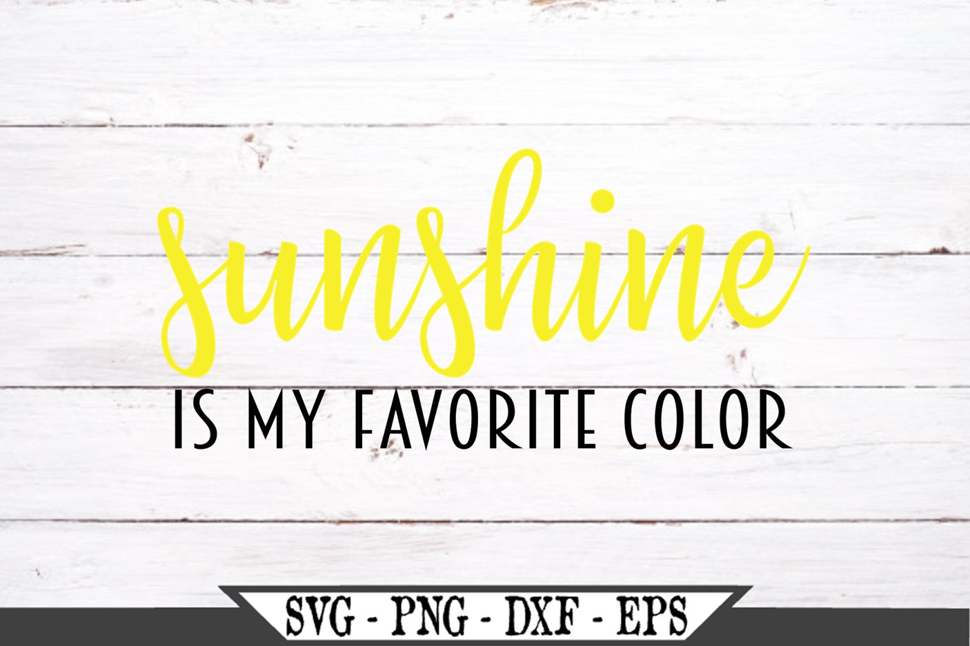 Sunshine Is My Favorite Color SVG (661228) | SVGs | Design Bundles