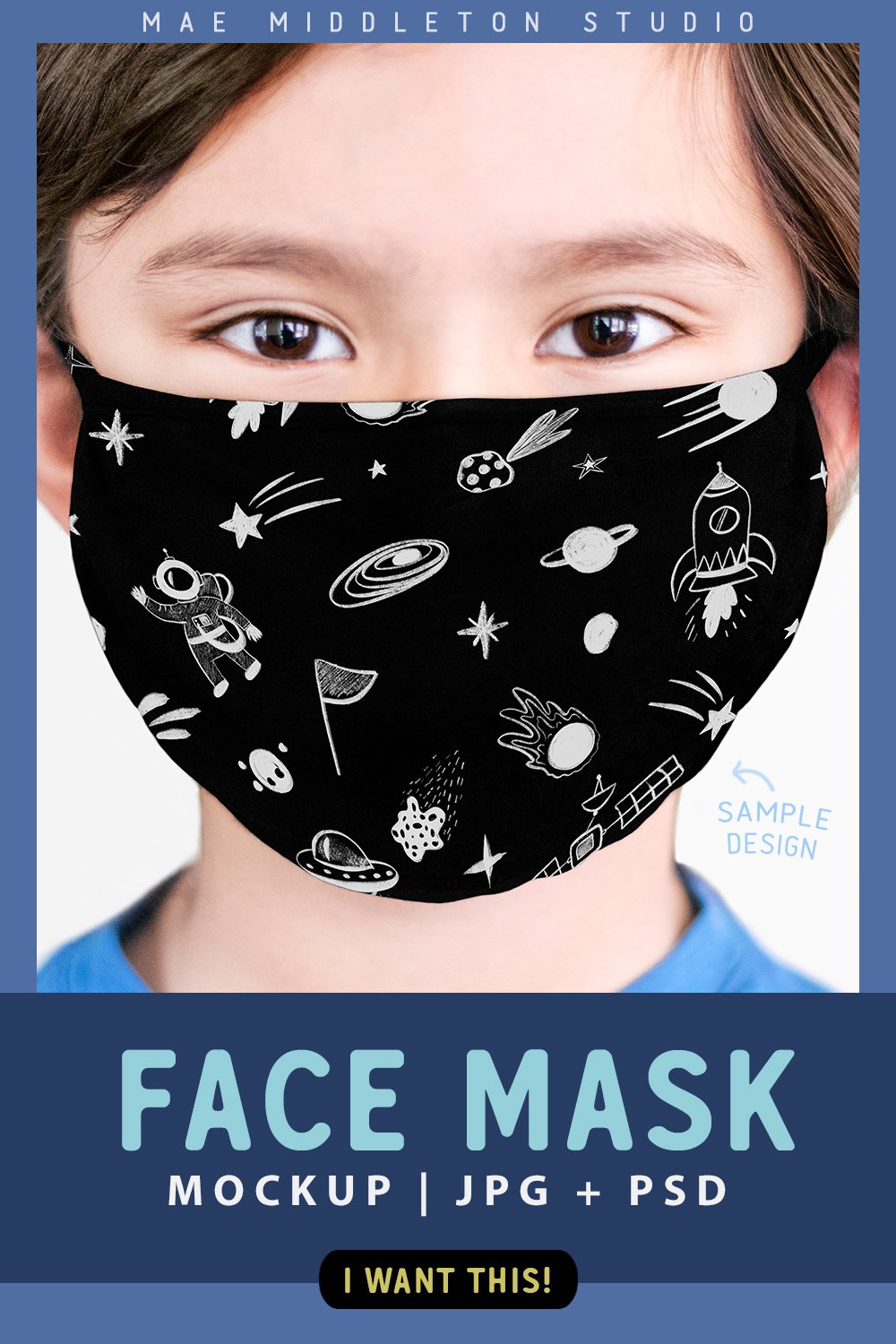 Face Mask mockup | psd, jpg (544219) | Clothing | Design Bundles