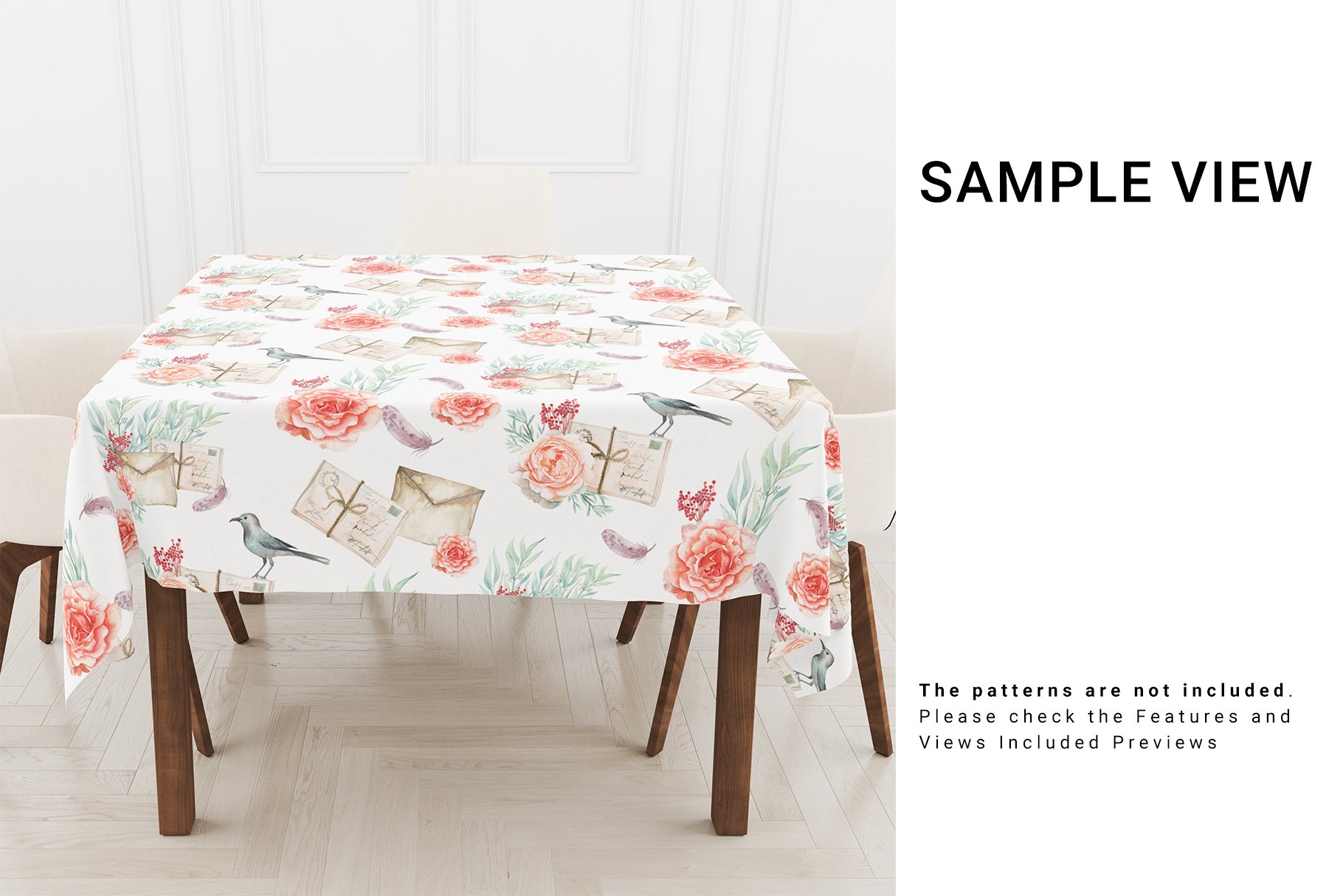 Square Tablecloth Set