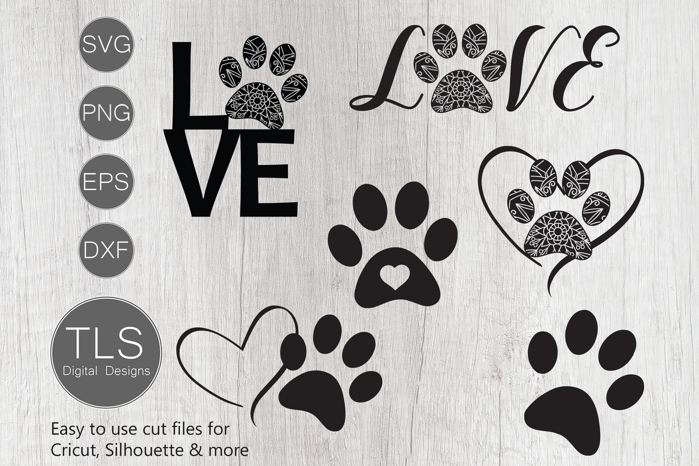 275 Free Dog Paw Print Download Free SVG Cut Files Freebies PicartSVG