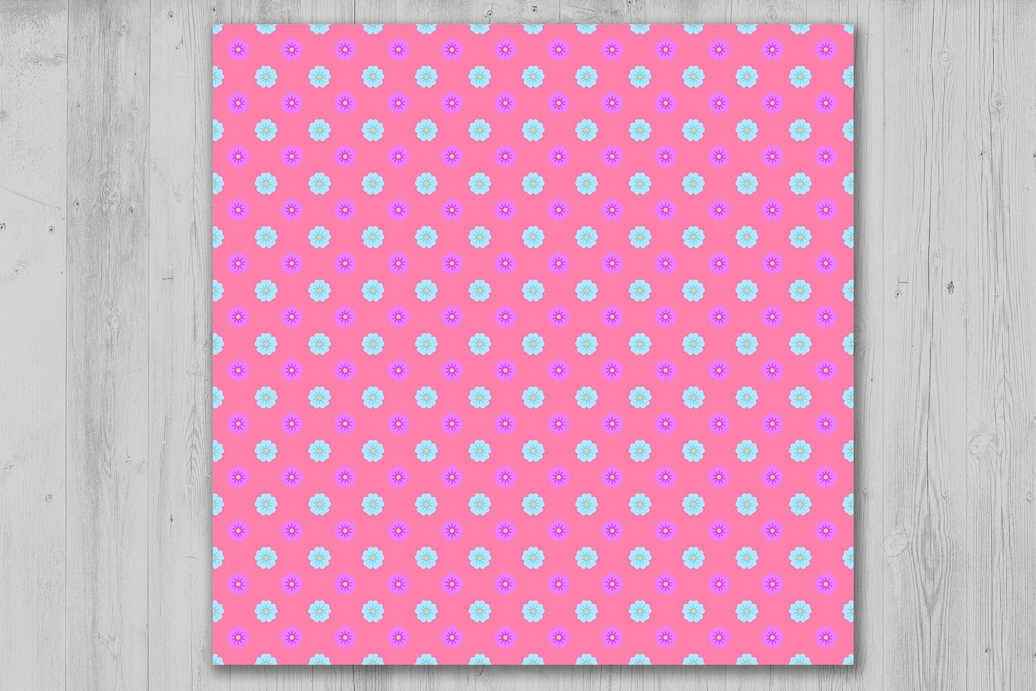 Flower Digital Paper, Floral Background, Spring Pattern. (93472 ...