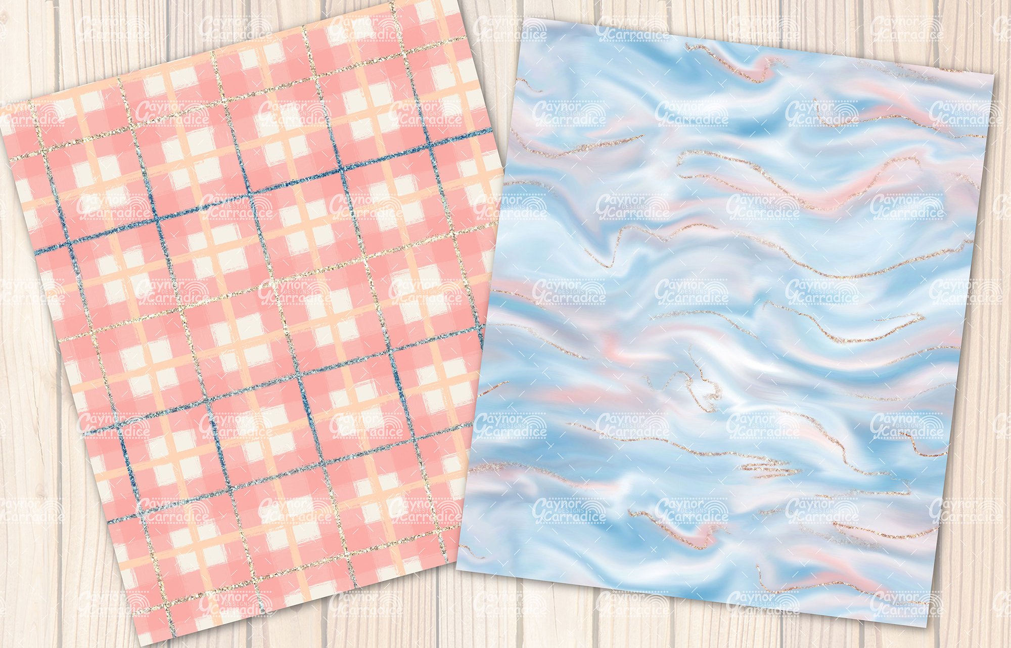 Lake Life - Nautical seamless patterns (543354) | Patterns | Design Bundles