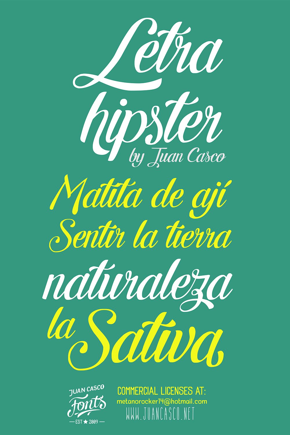 Letra Hipster (16483) | Script | Font Bundles