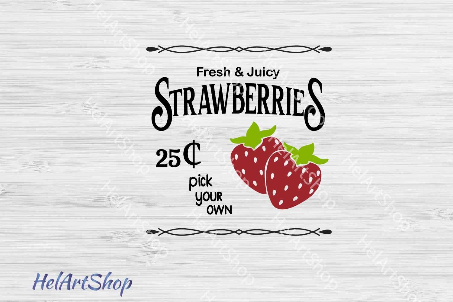 Farm sign svg, Strawberries sign svg, Farm fresh svg (572989) | SVGs ...