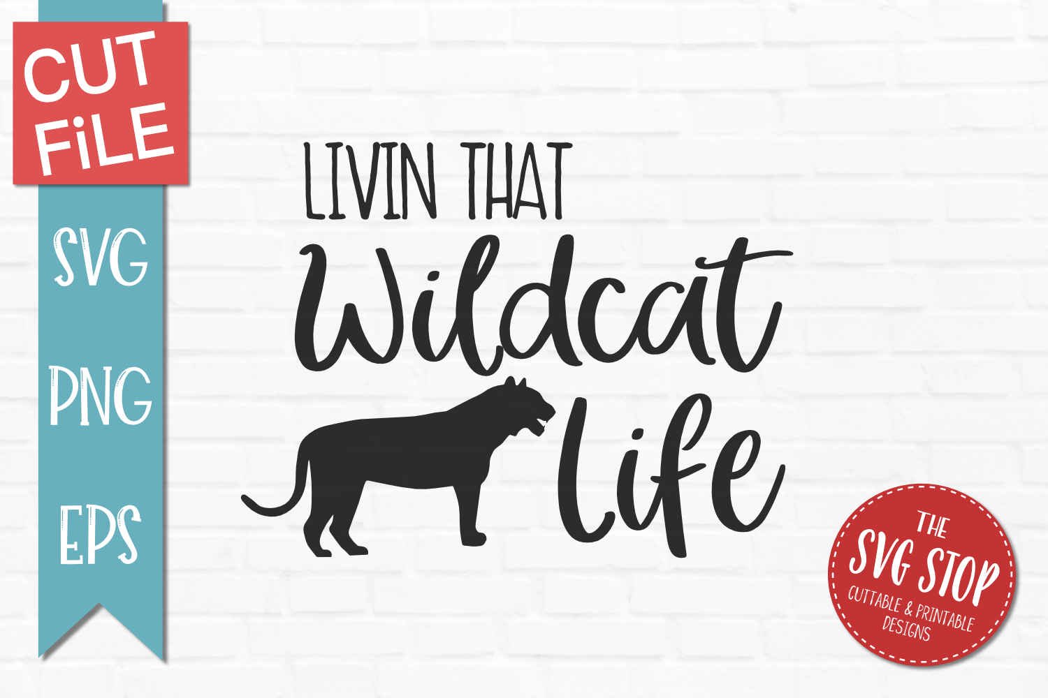 Living that Wildcat Life SVG | School Mascot Tshirt (332715) | SVGs ...