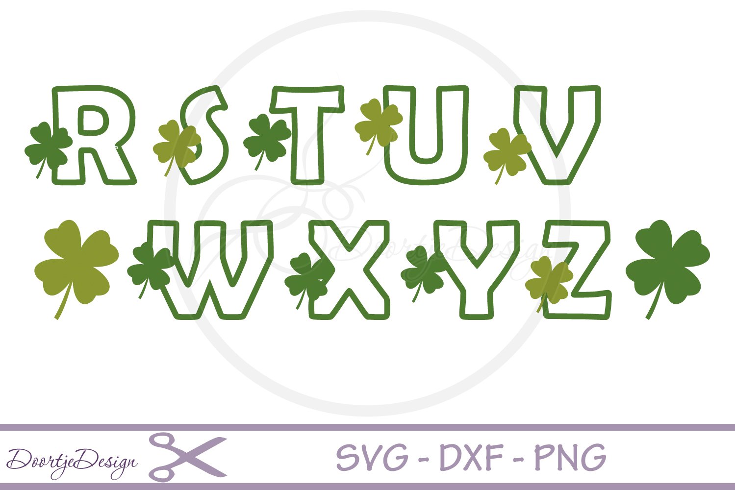 St Patricks Day Alphabet, St Patricks Day Font (40186) | SVGs | Design ...
