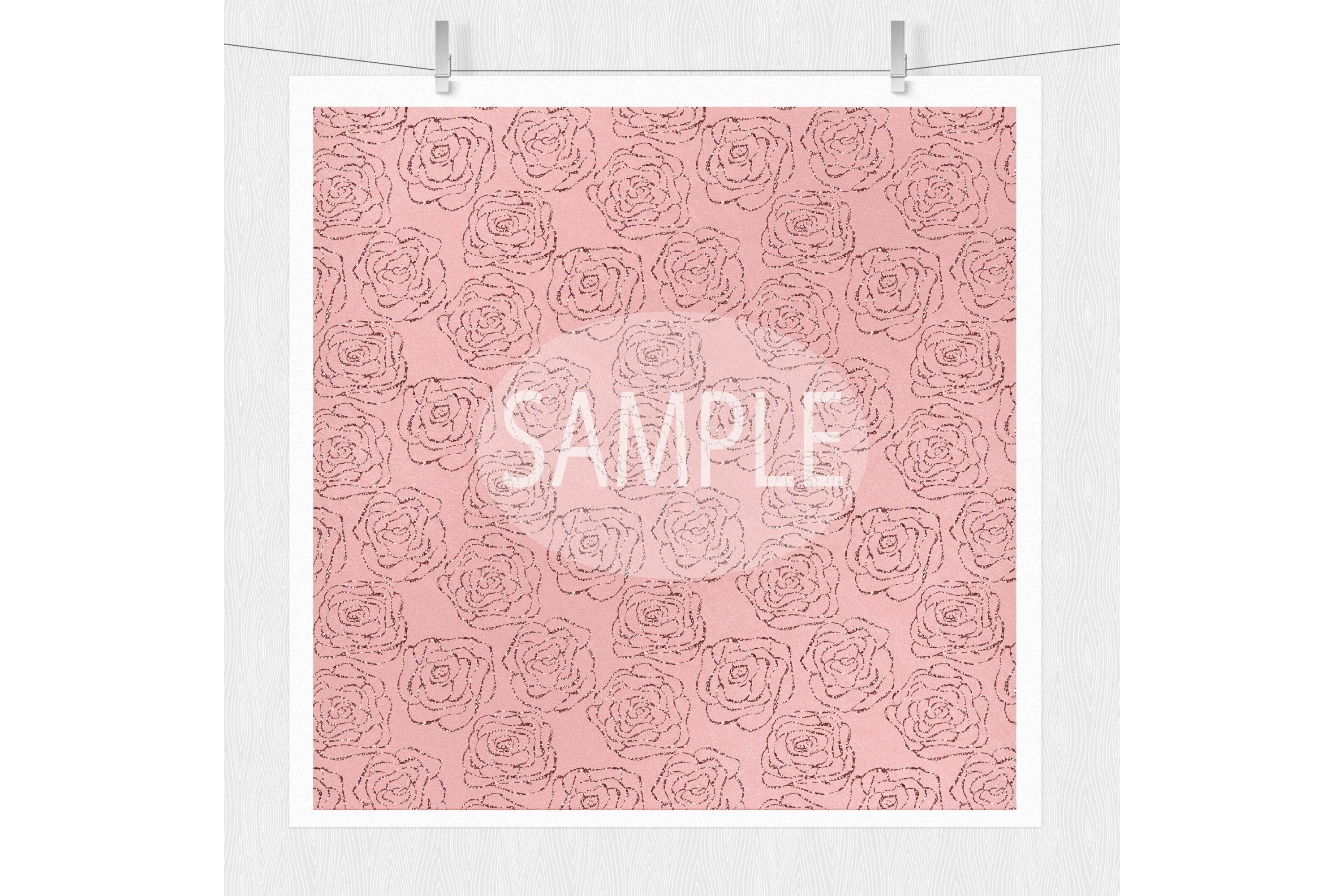 Rose Gold Digital Paper - Rose Gold Texture (12945) | Textures | Design ...