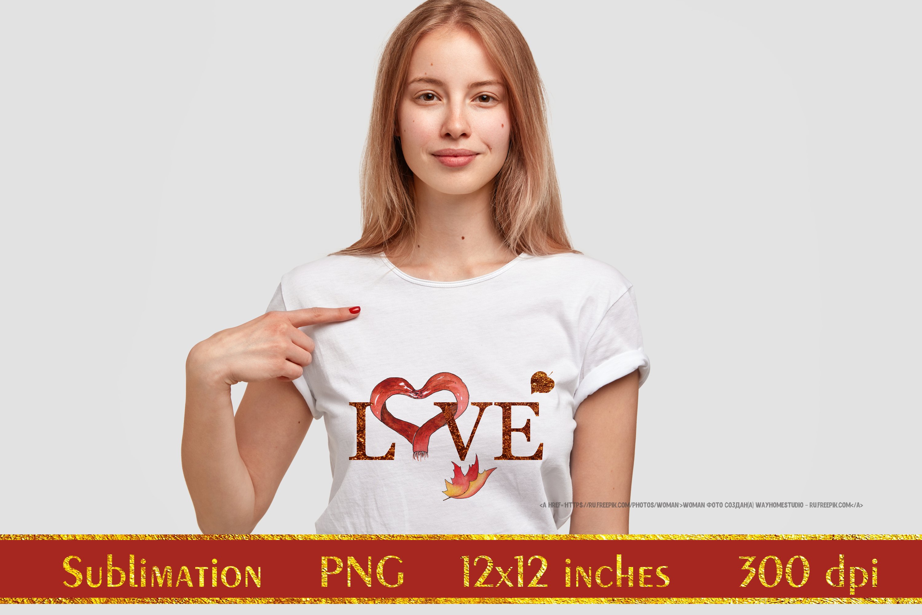 Love sublimation ,autumn sublimation png,Sublimation Design (1453483 ...