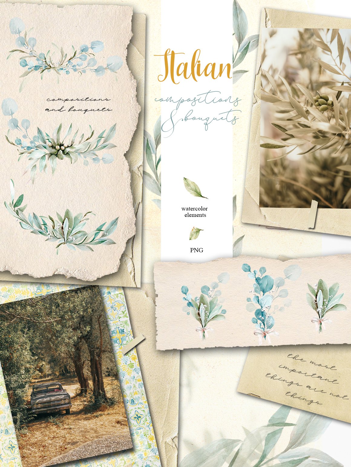 From Italy with love (303383) | Illustrations | Design Bundles