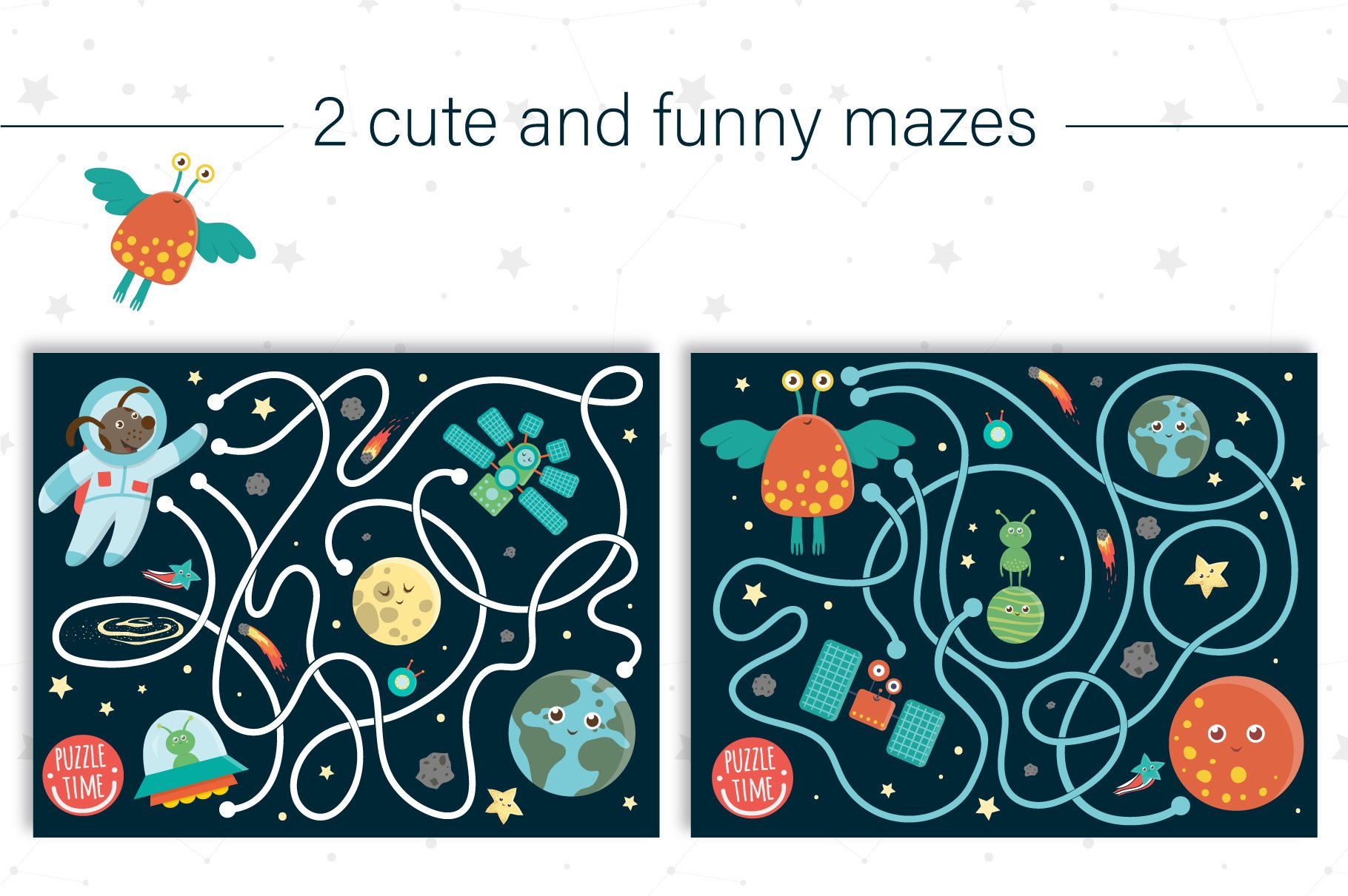 Space Games (416866) | Educational | Design Bundles