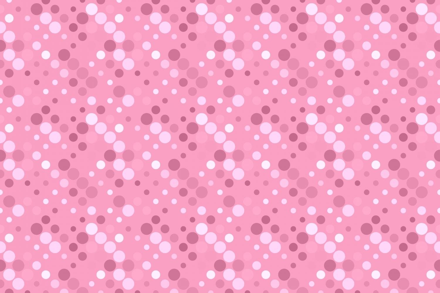 24 Seamless Pink Dot Patterns (317136) | Patterns | Design Bundles