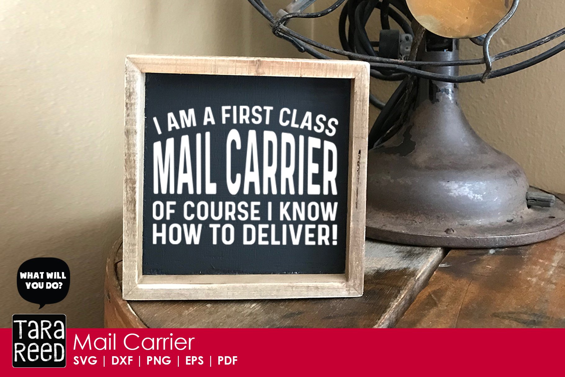 Mail Carrier - SVG and Cut Files for Crafters (1105516) | Cut Files ...