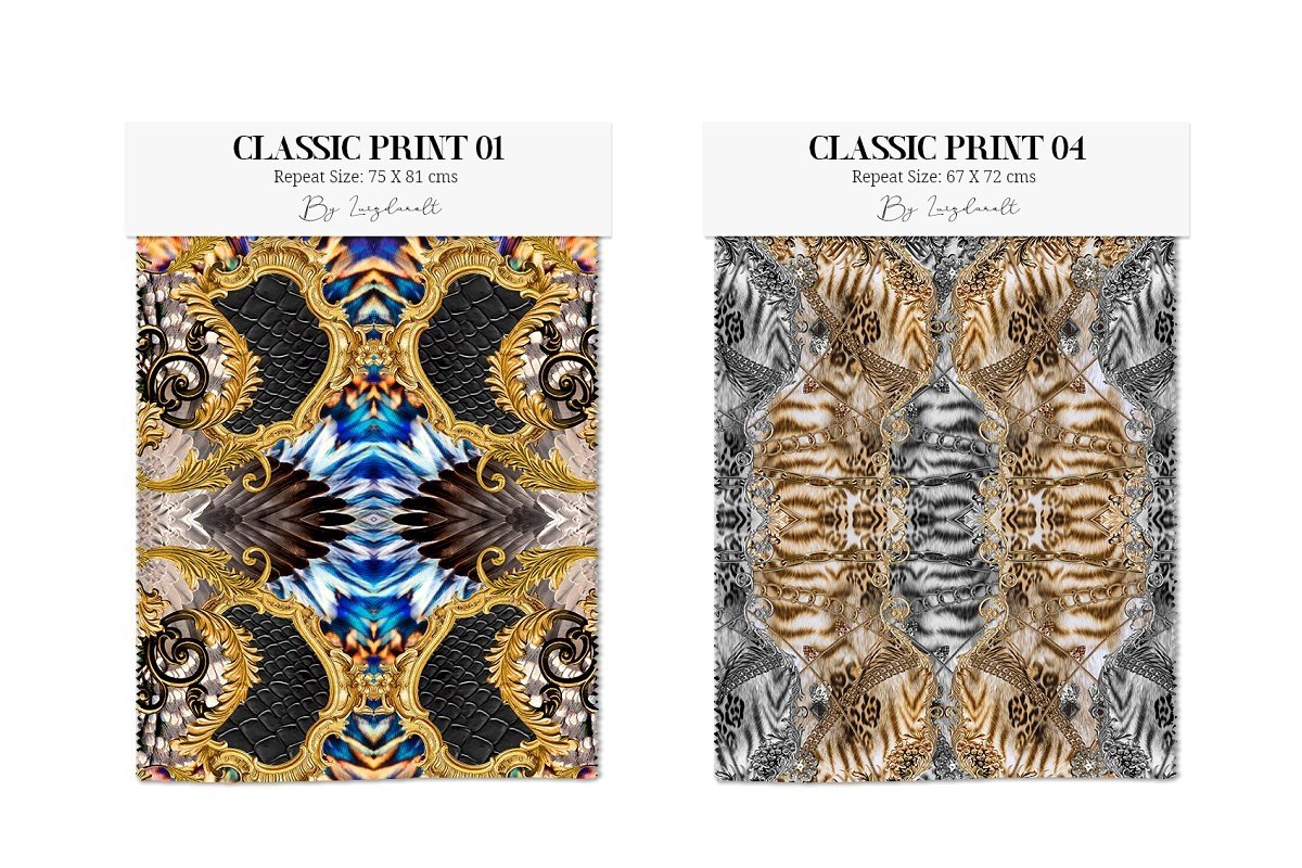 Classic Prints (227470) | Patterns | Design Bundles