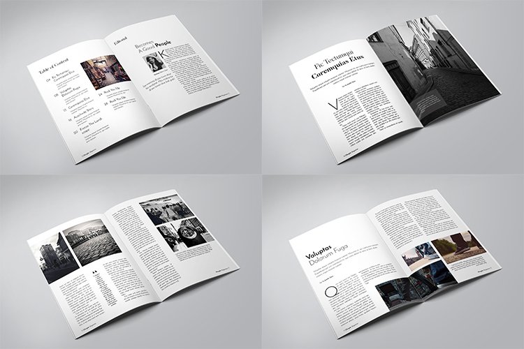 A5 Multipurpose Magazine Template (177782) | Magazines | Design Bundles