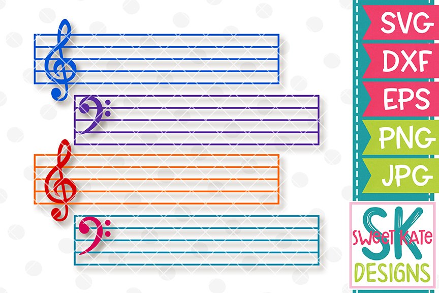 Cool Bass Clef Designs