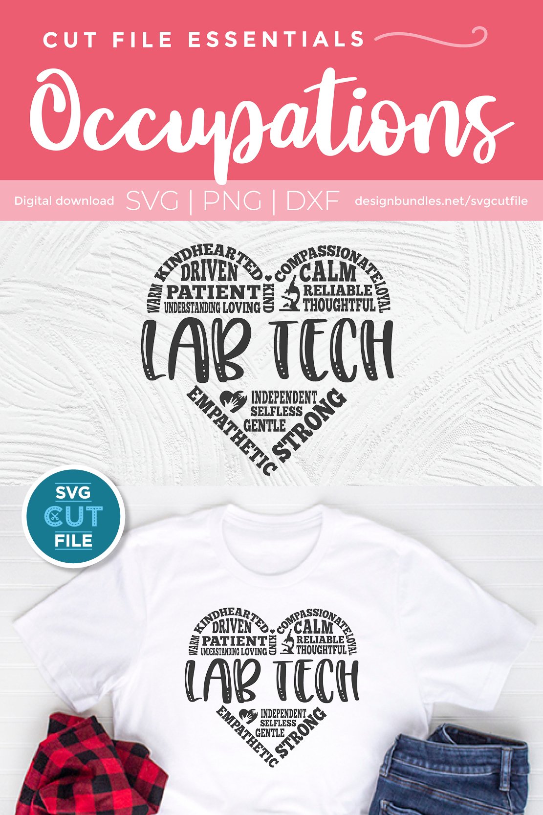 Lab Tech svg - a laboratory tech svg designfor crafters (1188675) | Cut ...