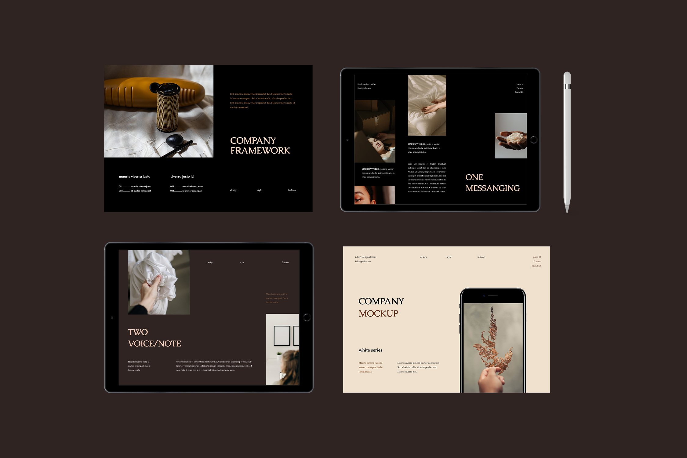 Blogger Media Kit Template