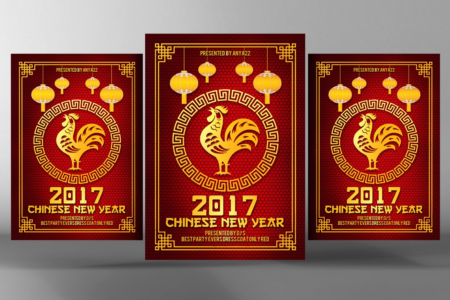 Chinese New Year Flyer (443851) | Flyers | Design Bundles